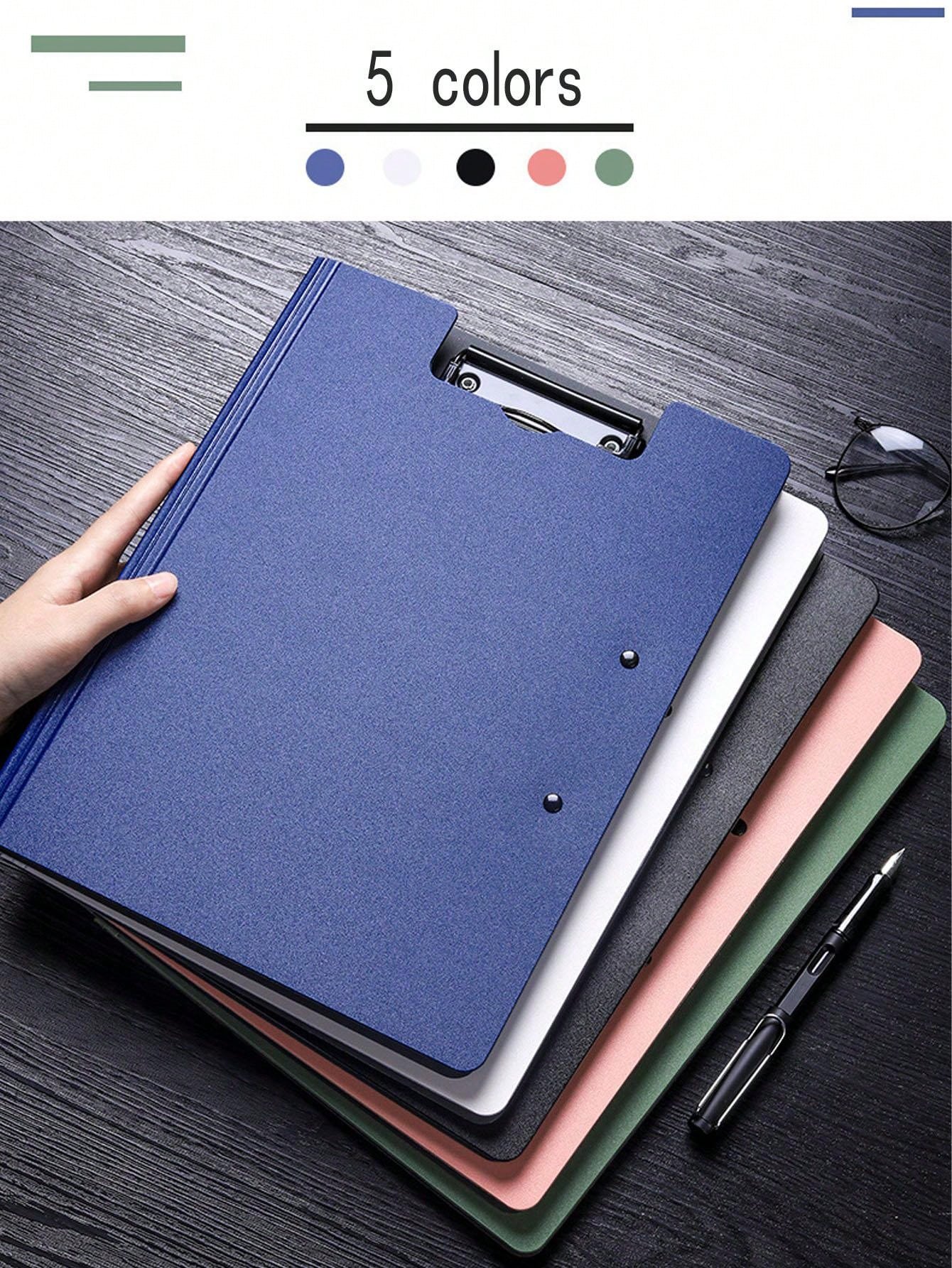 A4 Size Clipboard Writing Pad Folder With 2 Clips, 100 Sheet Capacity ...