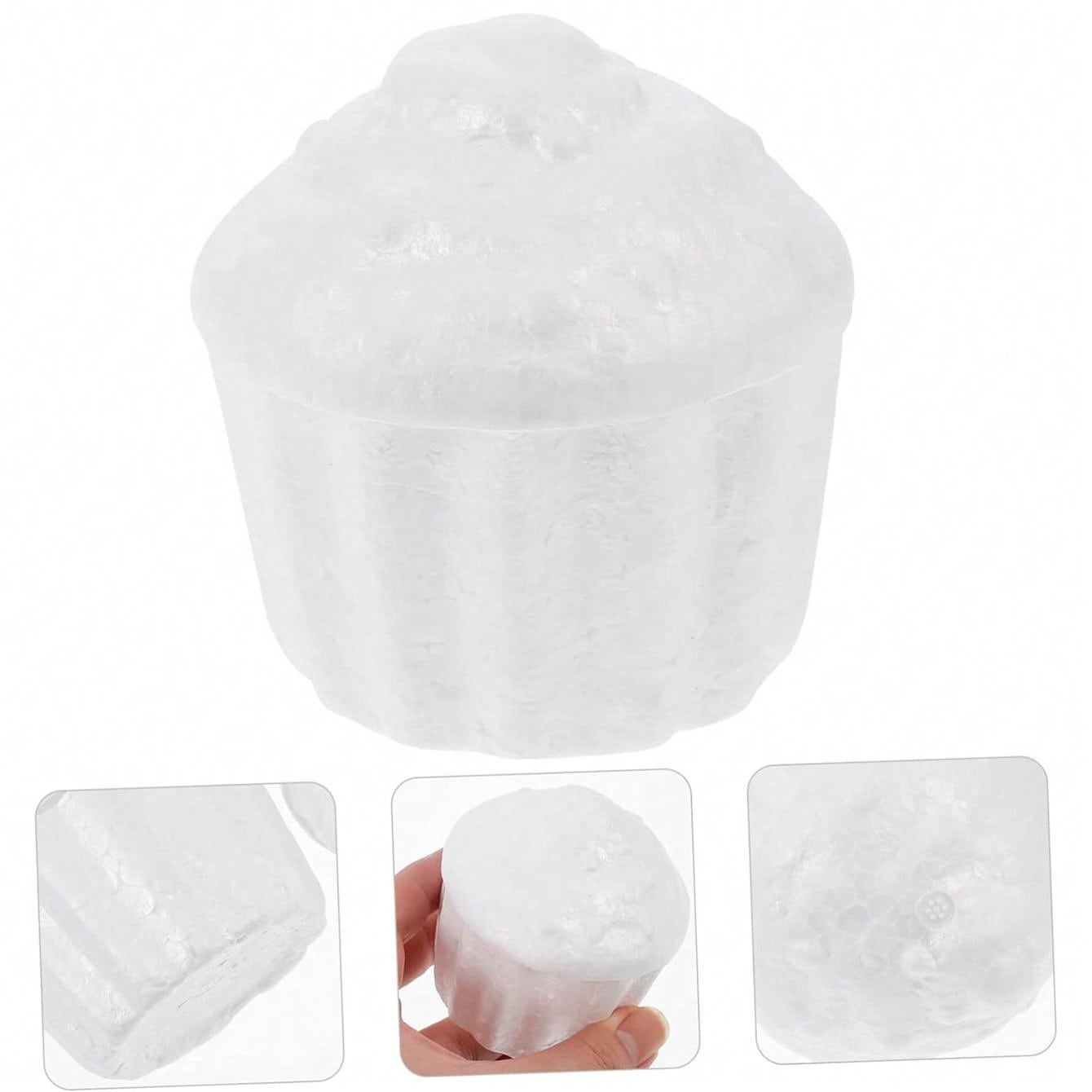 4/6/8/10pcs Foam Cake Embryo Craft Polystyrene Foam Ball Cake Diy Mold ...