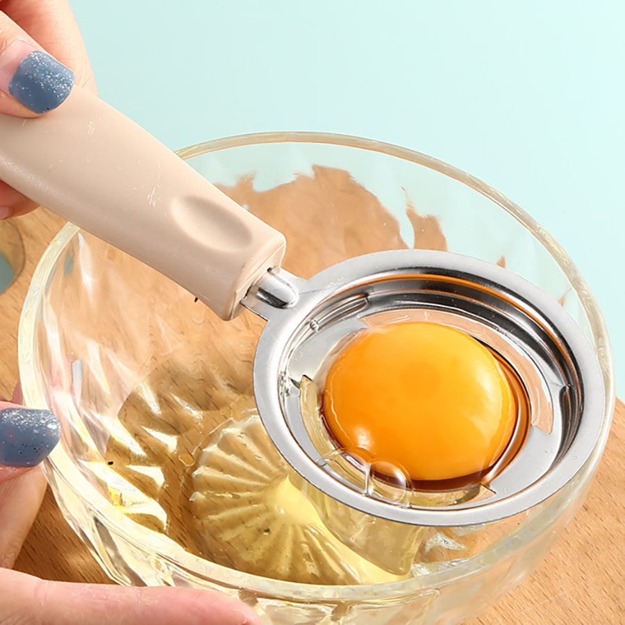 1pc Stainless Steel Egg Separator, Yolk White Divider, Egg Yolk ...
