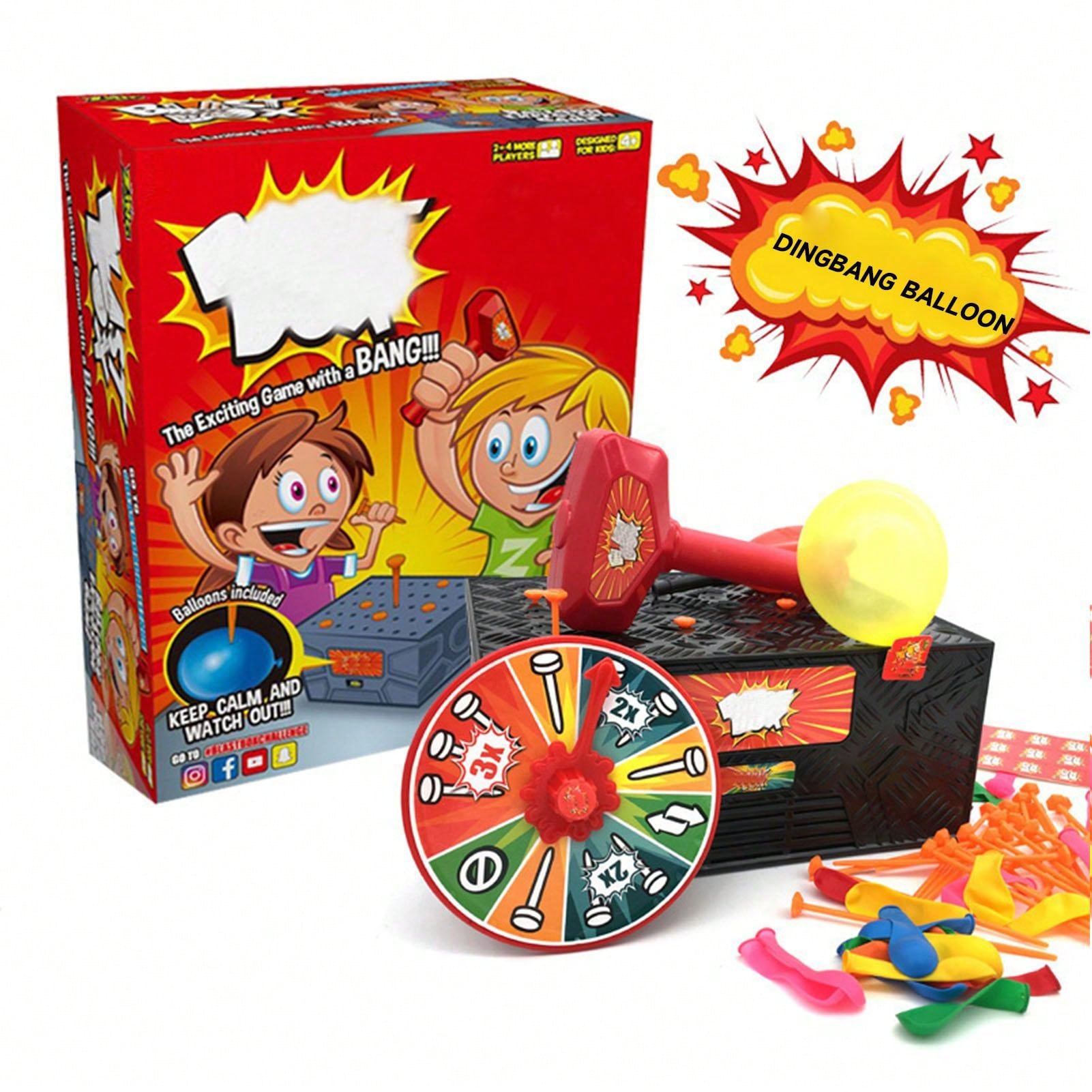 Hammer Balloon Explosive Box Game, Tricky Party Balloon Box, Prank ...
