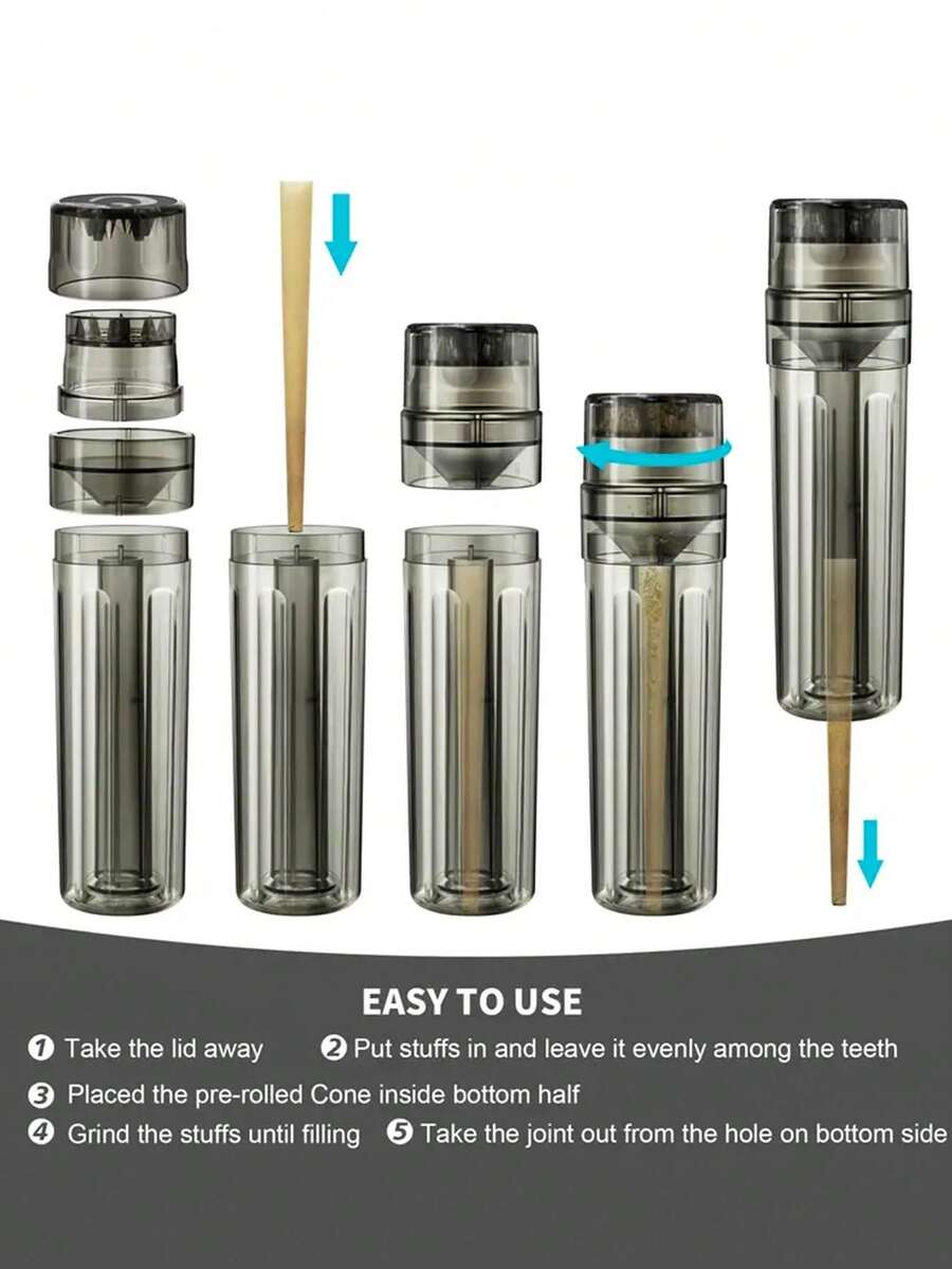 1pc Mini Manual Joint Roller Maker Flower Tower With Cone Holder 4 ...