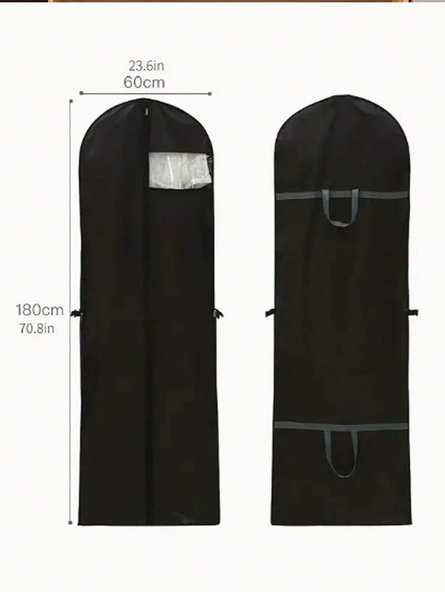 1Pc Portable New White Non-Woven Dress Bag Wedding Dress Bag Long Dress ...