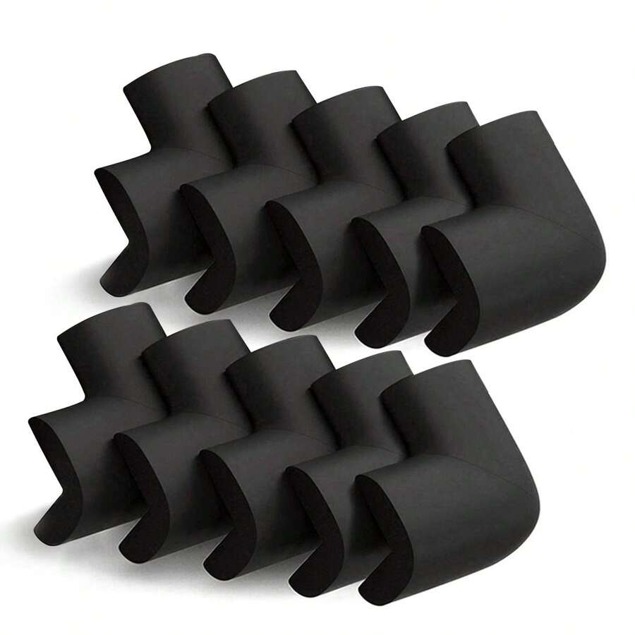 Table Corner Guards - 10 Pack, Black - Protects Your Baby/Child From ...