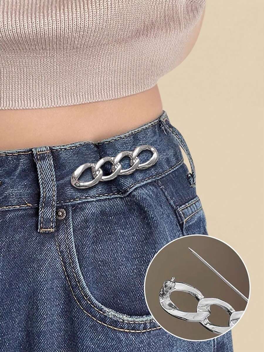 1pc High-End Metal Garment Fastening Pin For Women - Stylish Clothing ...