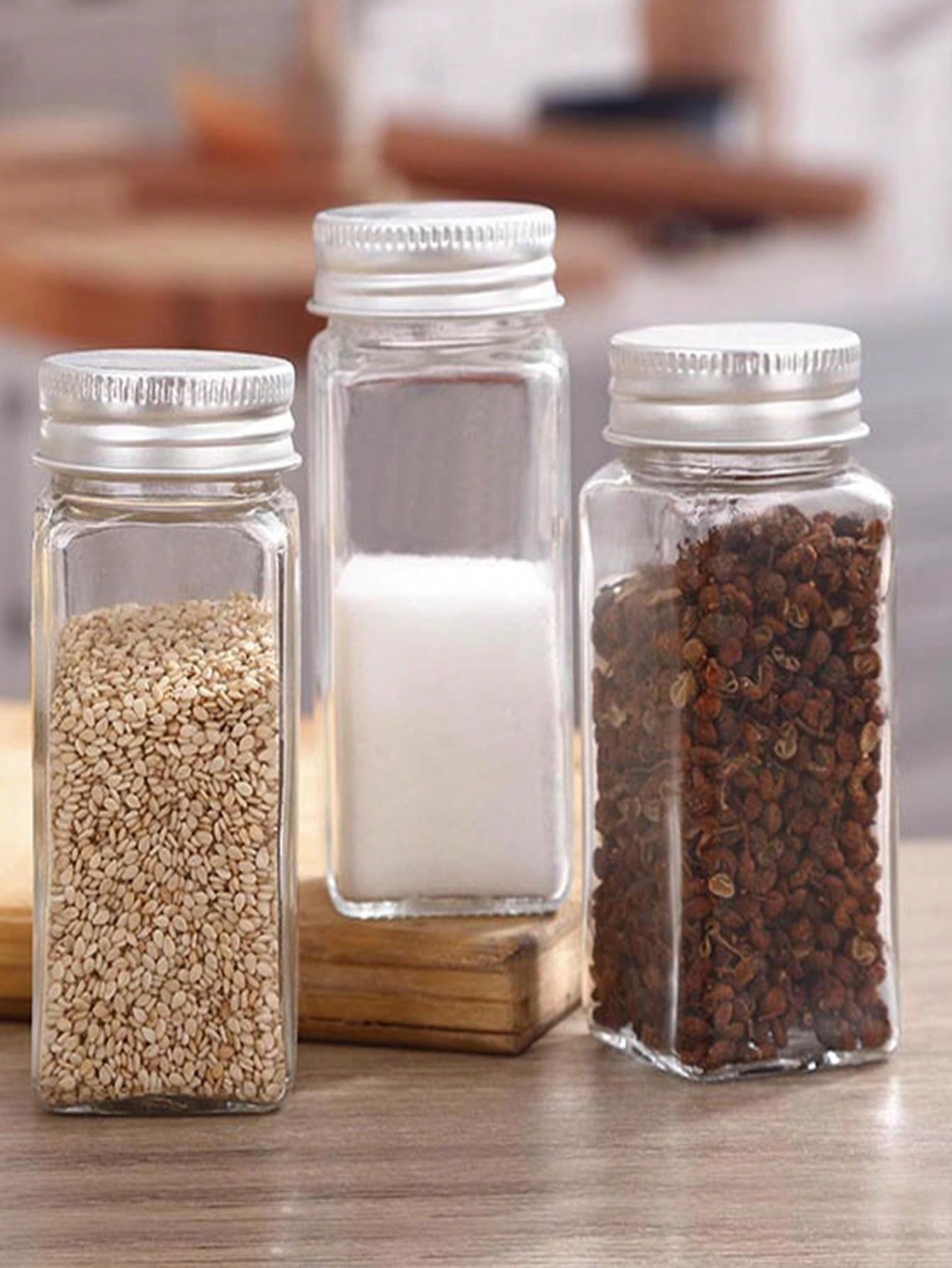 6pcs Spice Jar Set For Kitchen, With Chili & Cumin Seasoning Box ...