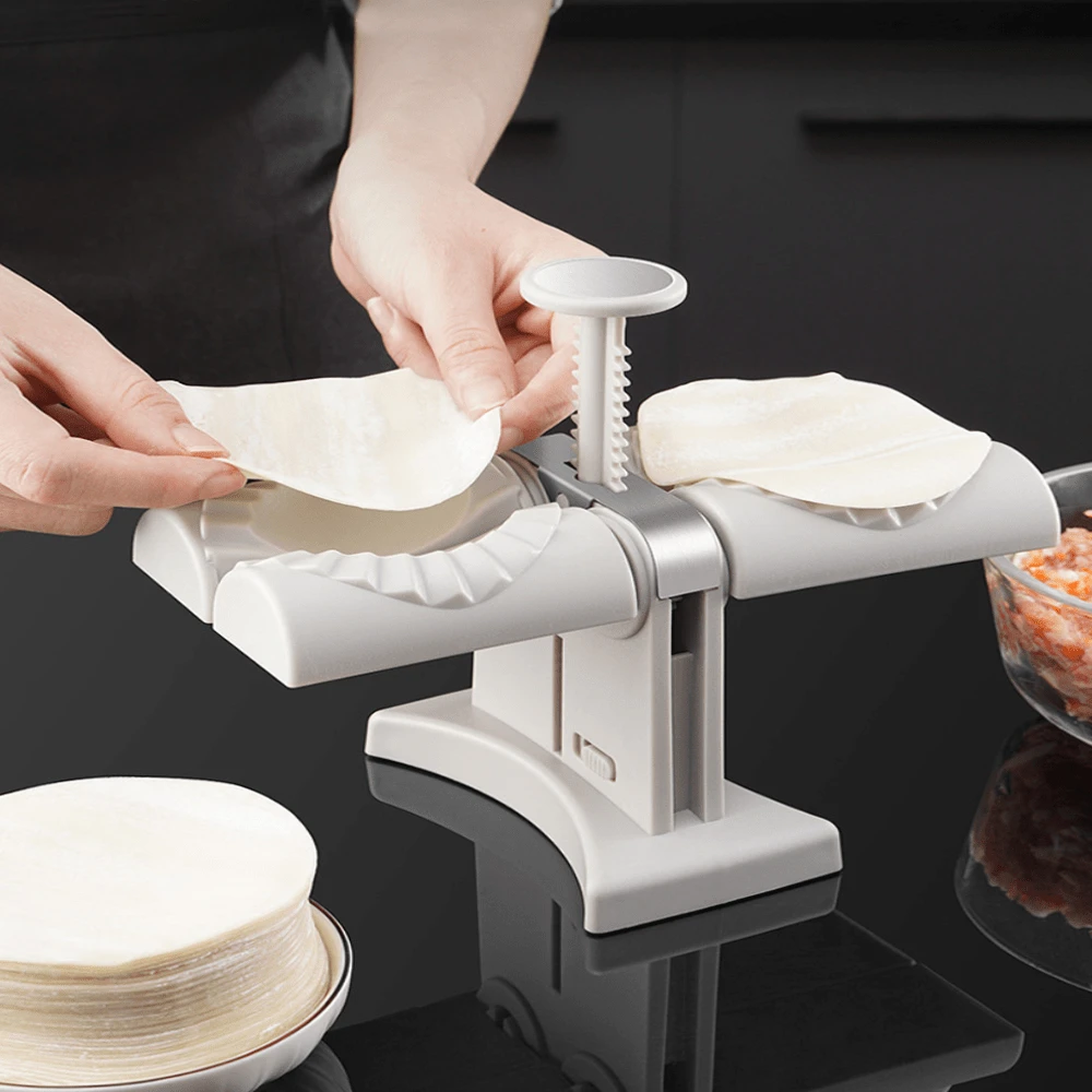 1pc Double-Ended Hand Press Dumpling Maker, Kitchen Tool For Rolling ...