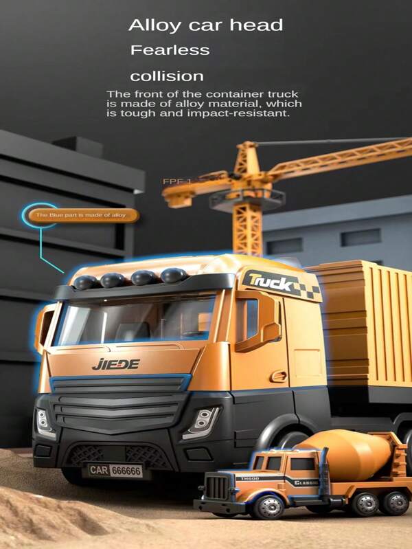 Extra-Large Children'S Toy Set - Shipping Container & Cargo Trailer ...