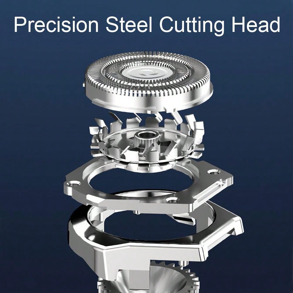 8 Head Men's Electric Shaver 6-In-1 Grooming Kit, USB Rechargeable ...