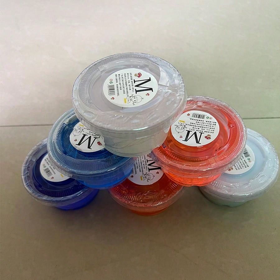 1pc Home Use Bubble Play Foam Putty Slime Rubber Crystal Colorful Clay ...