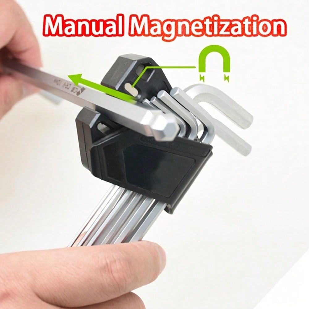 Multi-Function Folding Wrench Punching Magnetic Support | SHEIN USA