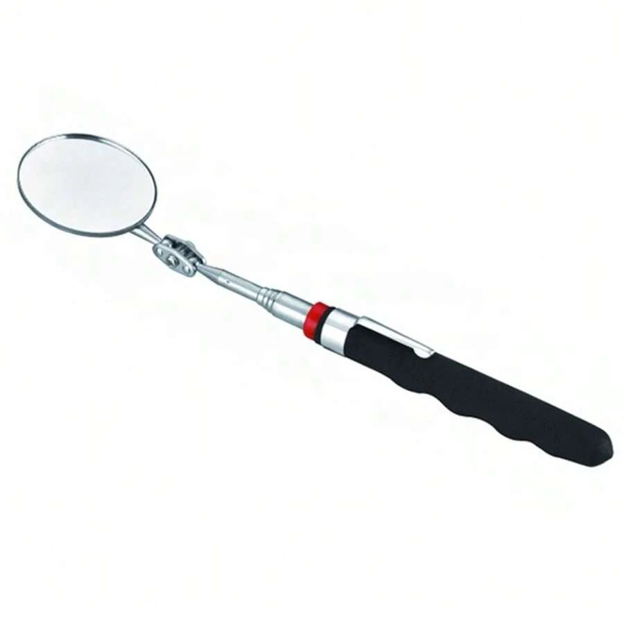 Heavy Duty Telescoping Inspection Mirror 3.23 Inch Round Mirror On A ...