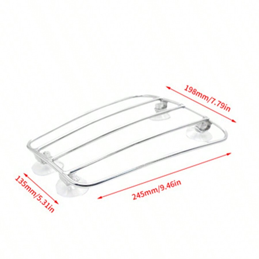 Universal Motorcycle Gas Tank Storage Rack, Backpack Rack, Suction Cup ...