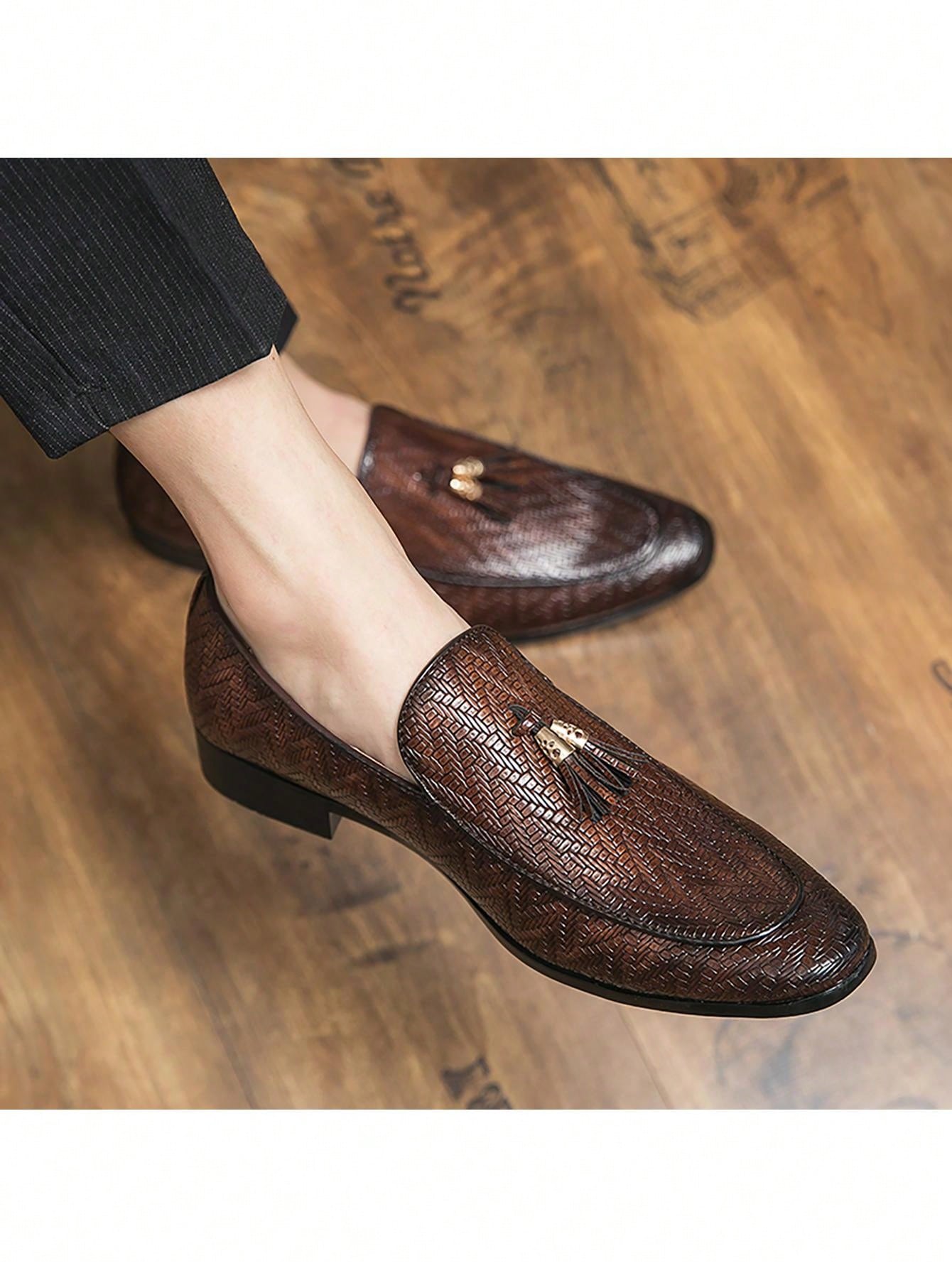 Novos Mocassins Masculinos, Sapatos Formais de Negócios Estilo ...