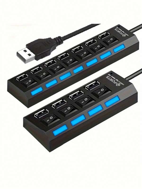 Mini USB Hub, 4-Port USB Hub USB Splitter , Ultra Slim Portable Data ...