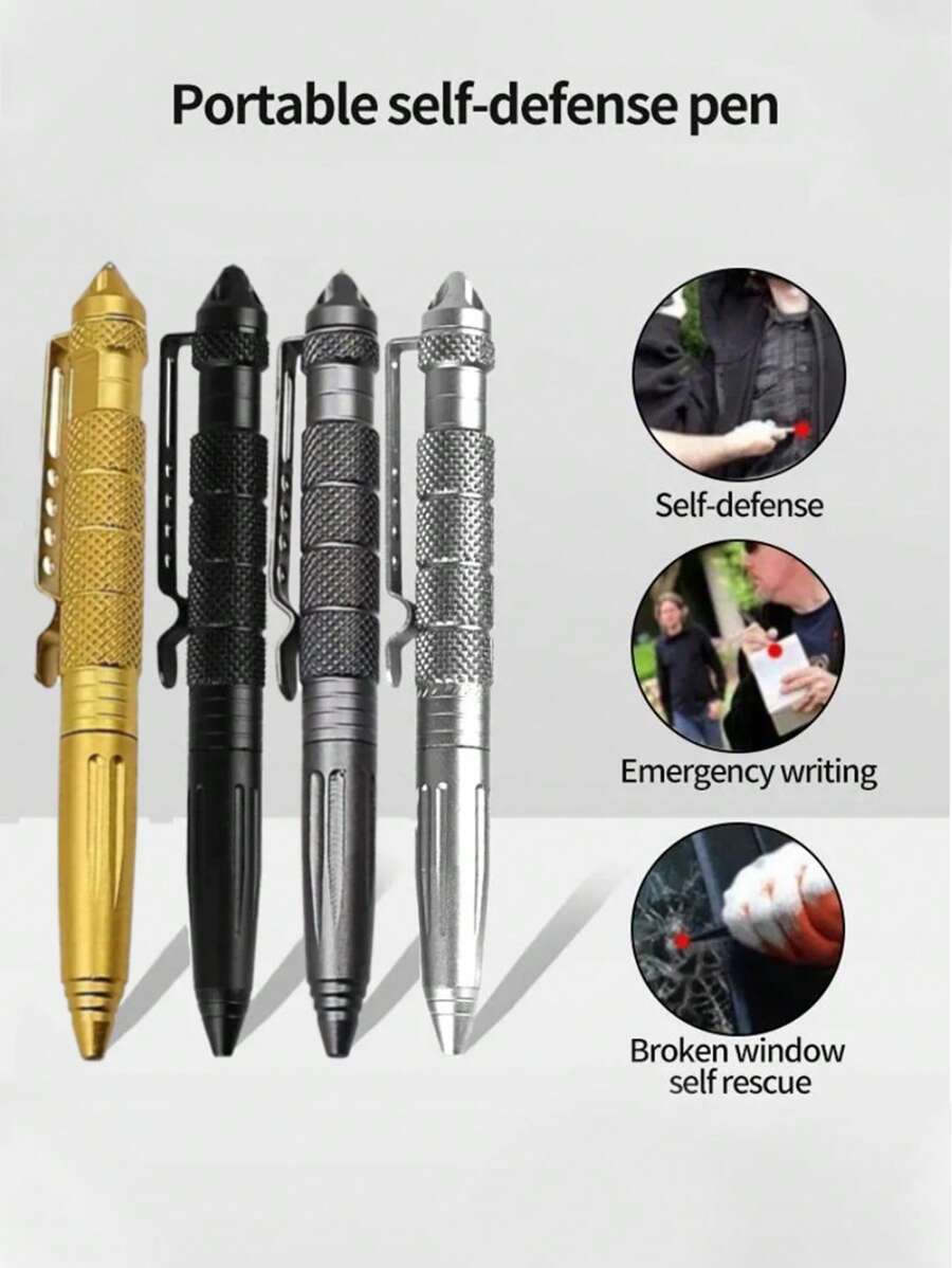 Outdoor Defense B2 Tungsten Steel Head Self-Defense Pen, Multi ...