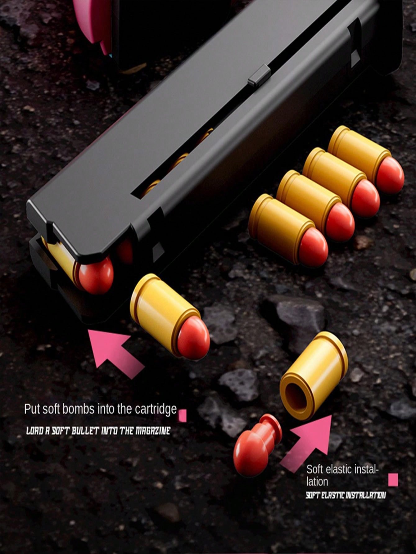 Soft Bullet Gun Toy Model, Colt/Usp Automatic Ejection/1911/Desert ...