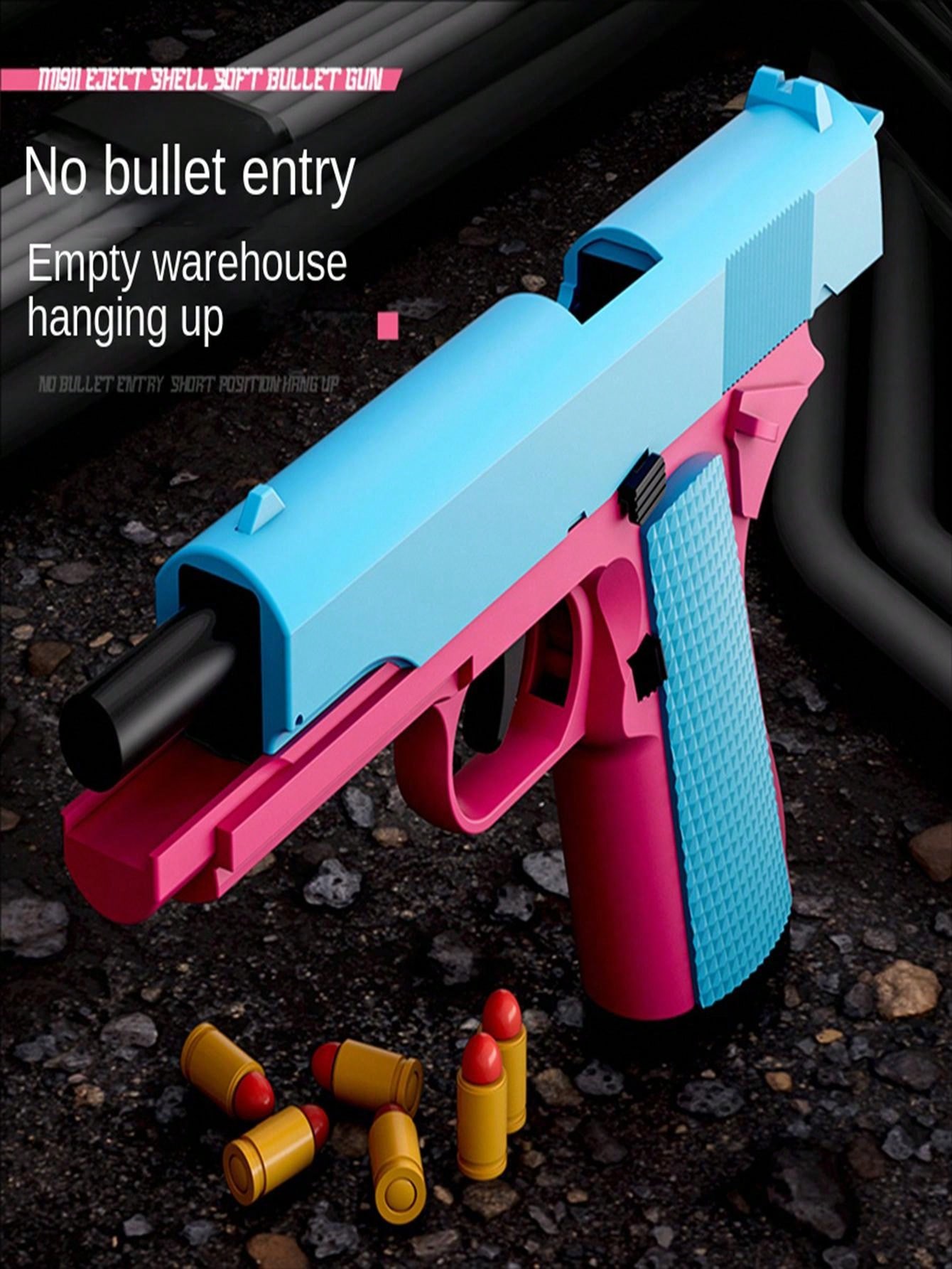 Soft Bullet Gun Toy Model, Colt/Usp Automatic Ejection/1911/Desert Eagle/Glock Model ...
