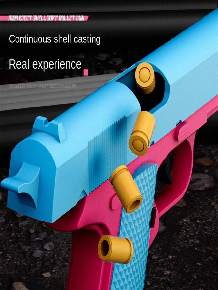 Modèle De Jouet De Pistolet À Balle Molle, Éjection Automatique Colt/usp 1911/desert Eagle ...