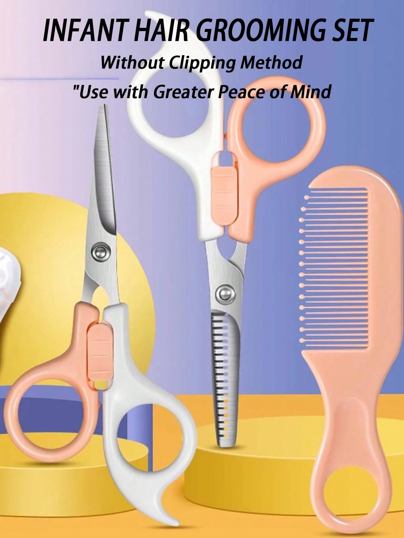 Home Baby Haircut Scissors Baby Haircut Tooth Scissors Children'S Bangs ...