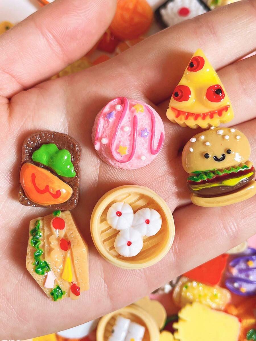 20pcs Miniature Food Toys (Random Style) Halloween | SHEIN Singapore