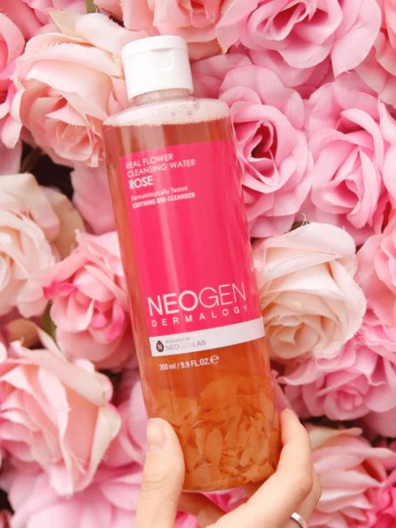 NEOGEN DermalogyROSE WATER Makeup Remover- Real Flower Cleansing Water ...