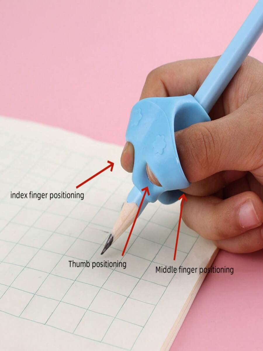 Pen Holder Writing Posture Correction Tool For Kids, Pen Grip Trainer ...