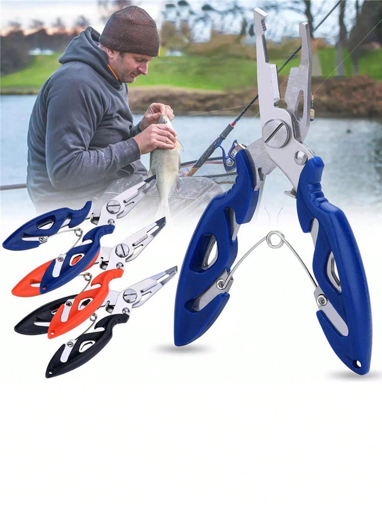 Fishing Plier Scissor Braid Line Lure Cutter Hook Remover Etc. Fishing ...