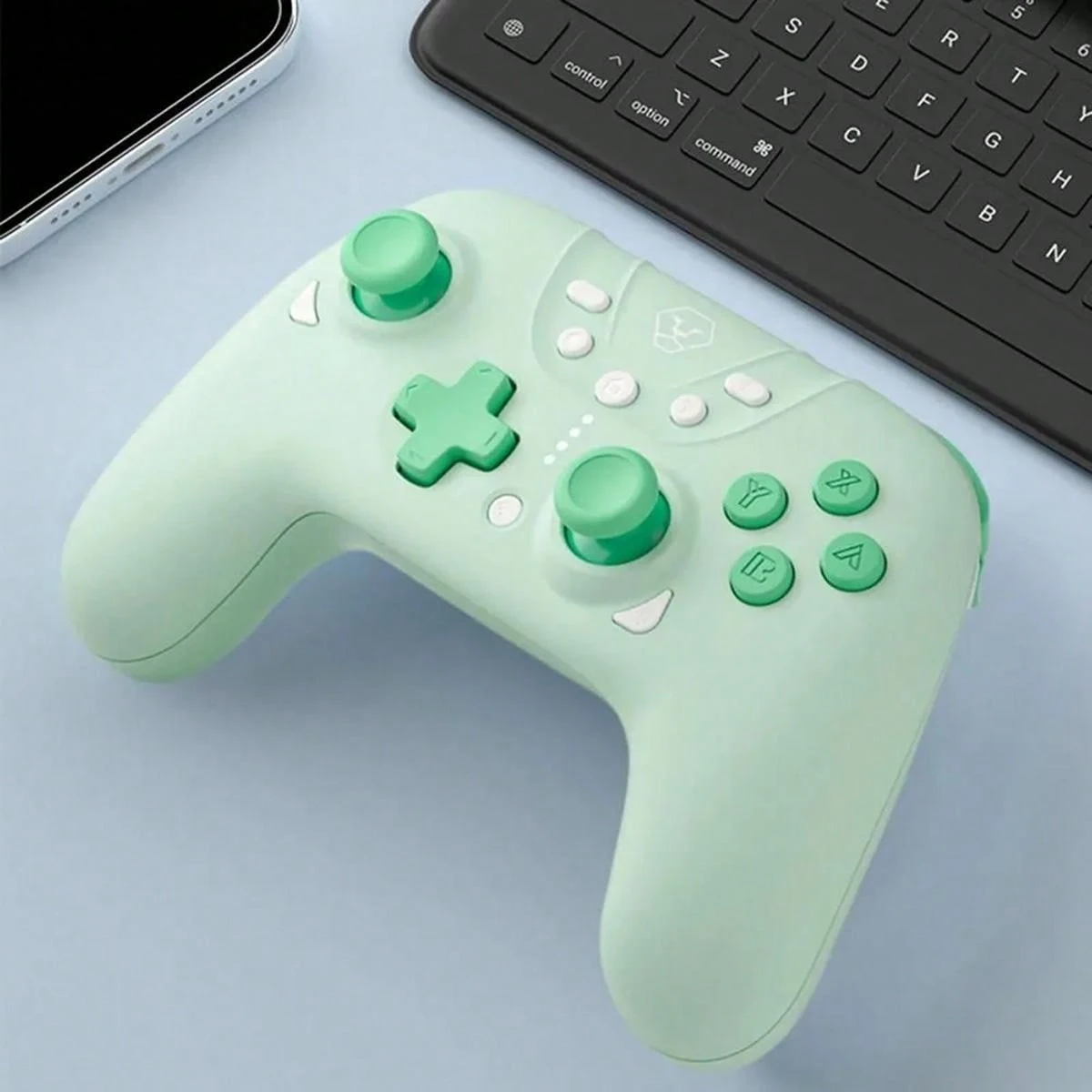 1pc New Mint Green Youth Series Wireless Gaming Controller Gamepad With ...