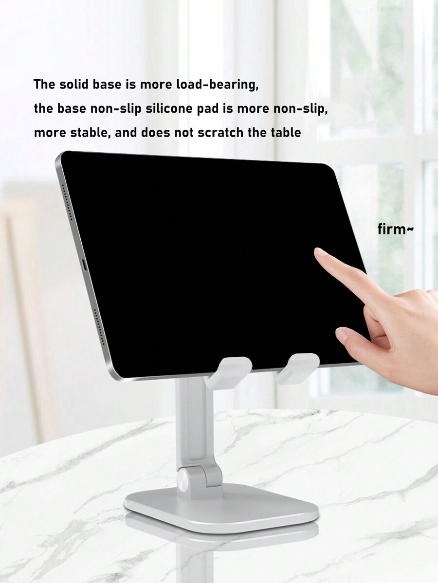 Slouchy Bracket Phone Stand With Adjustable Height, Foldable Design ...