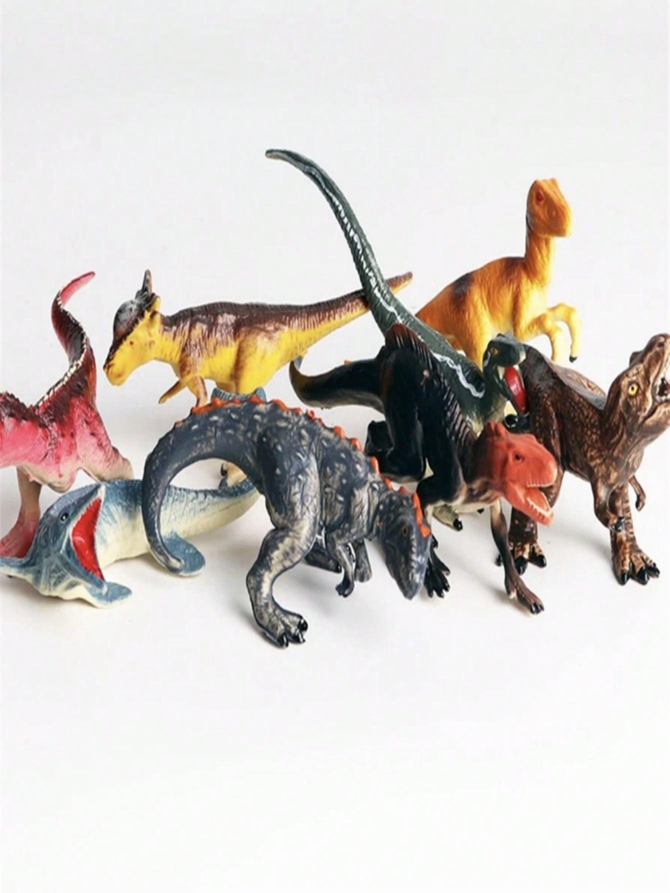 8 Style Mini Dinosaur & Ocean Animal Models Collectible Figurine, Boy ...