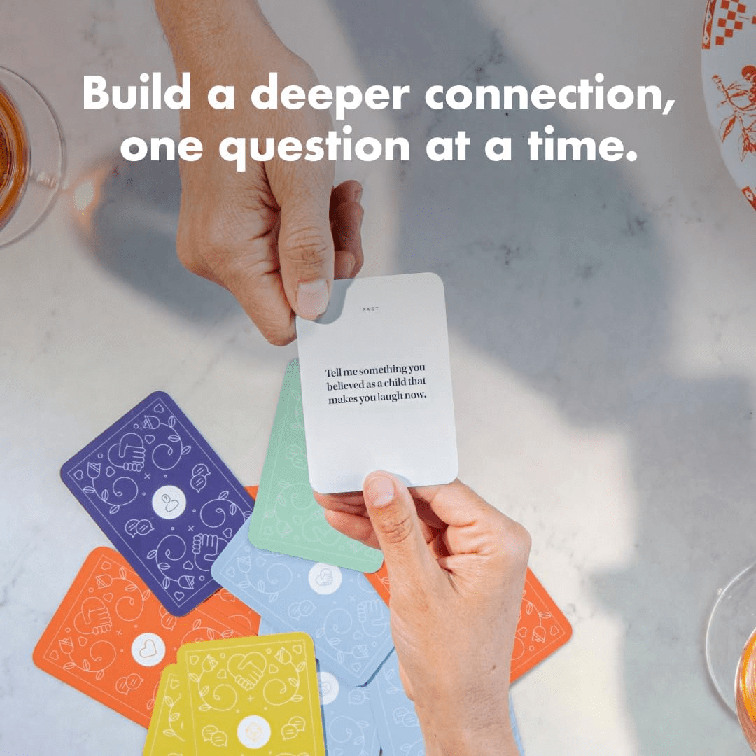 Intimacy Deck: Boost Your Relationship With 150 Engaging Conversation Starters. Ideal Couple ...