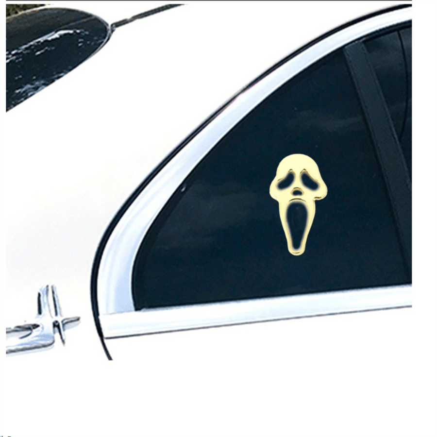 Gold 3d Metal Sticker Car Body Sticker For Car Modification With ...