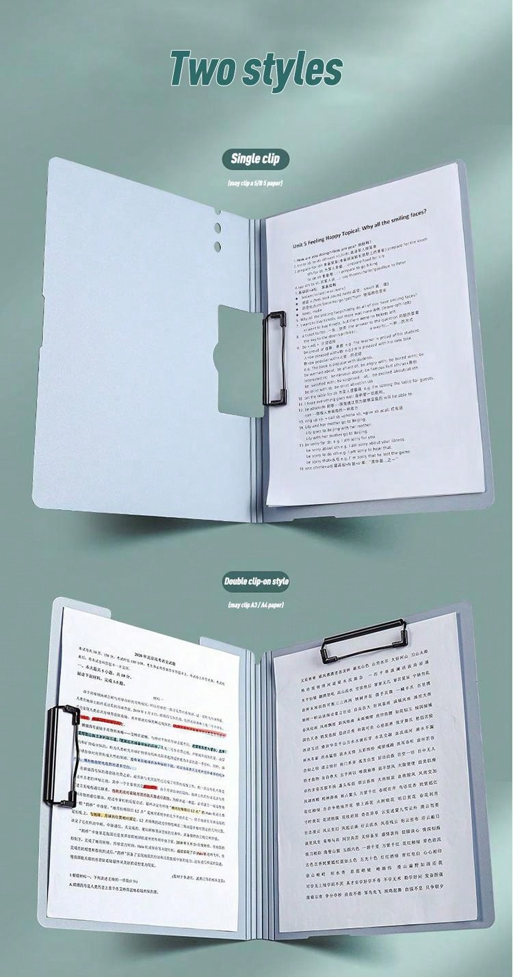 1 Pieza, Carpeta De Archivos, Carpeta De Datos, Carpeta De Papel De ...