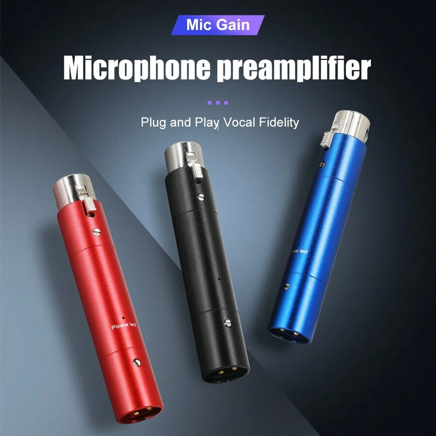 Dynamic Microphone Amplifier With Strong Noise Reduction And Gain For ...