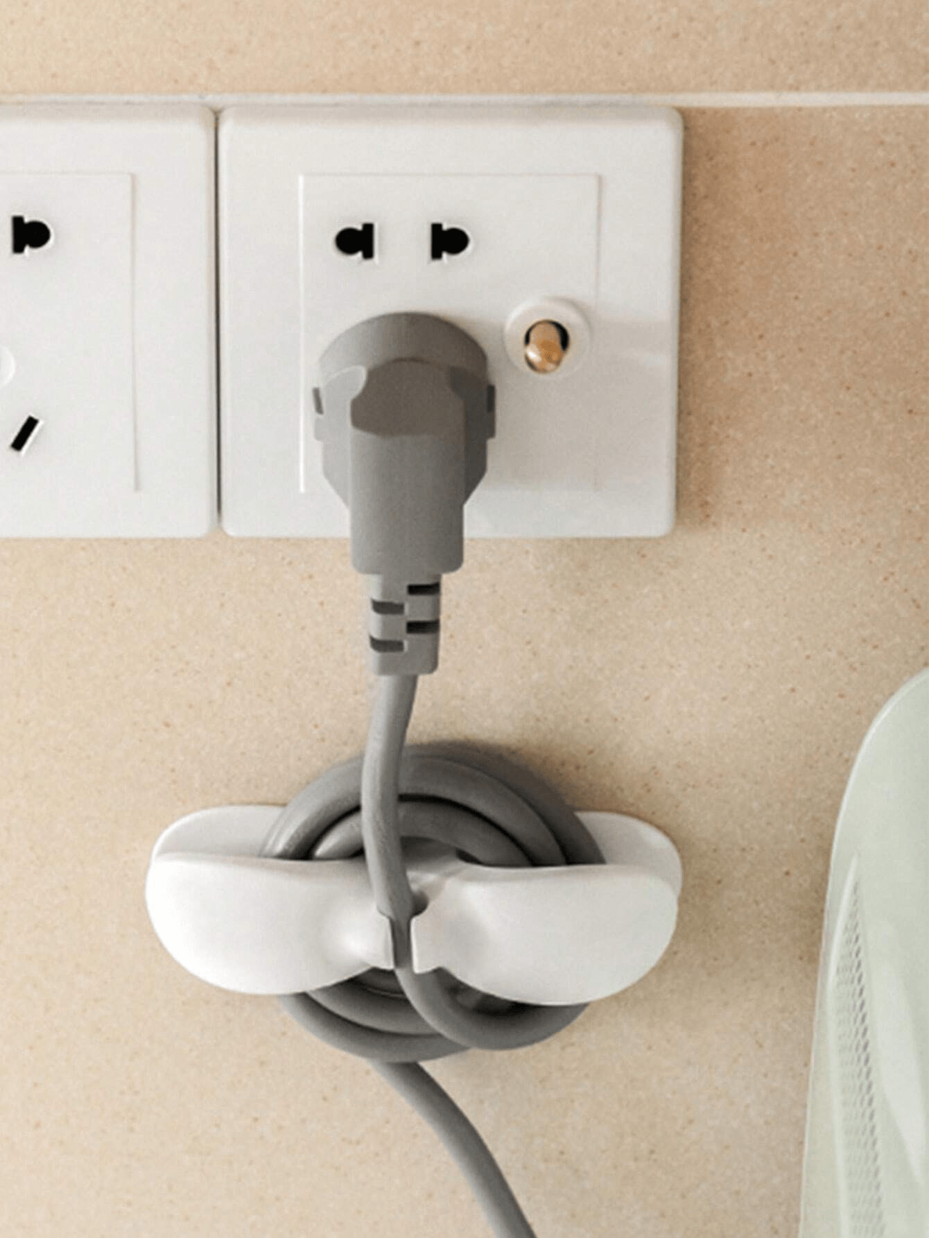 1pc Wire Socket Storage Box, Home Cable Organizer, Wall Sticker, No ...