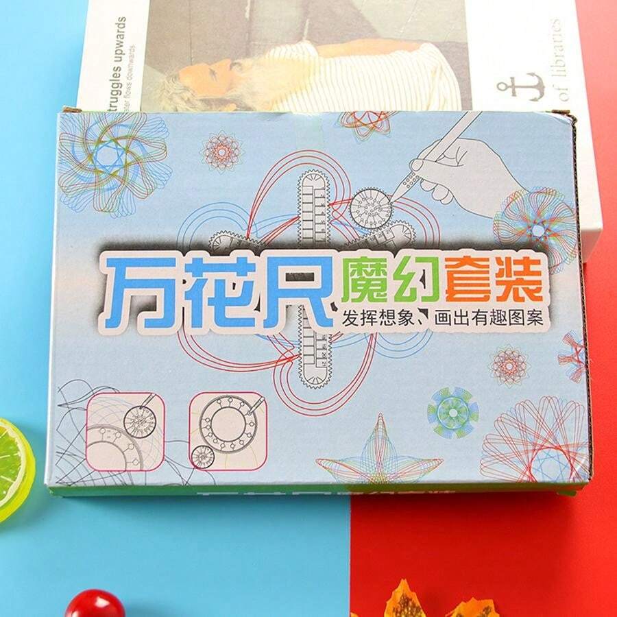 Children's Multi-Functional Transforming Kaleidoscope Ruler, Creative ...