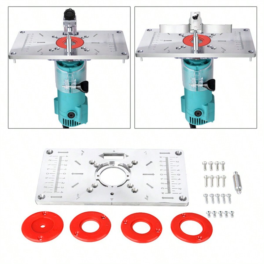 Multifunctional Aluminium Router Table Insert Plate Table For ...