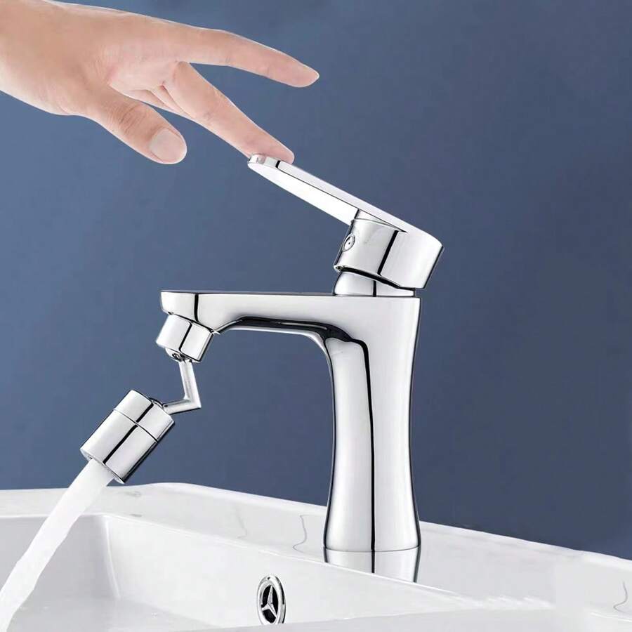 1pc Sink Faucet, 720 Degree Rotatable To Prevent Water Splash, Kitchen ...