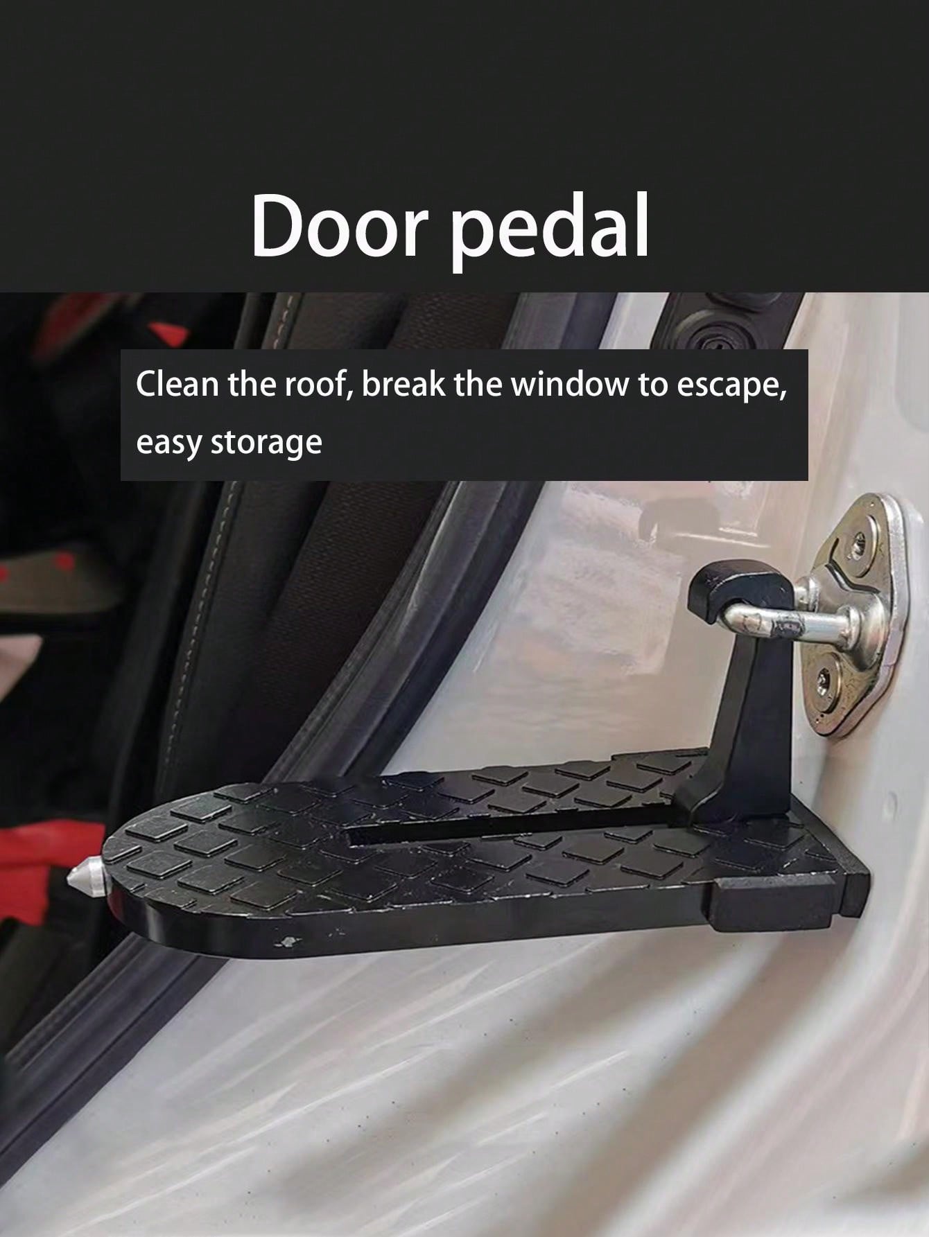 Car Doorstep Hook For Rooftop, Step, Ladder, Folding Luggage Rack Or As ...