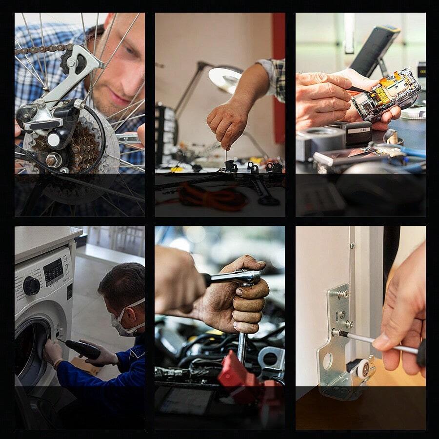 SHOULI 117pcs/Set Screwdriver Set With Toolkit, Used For Assembling And ...