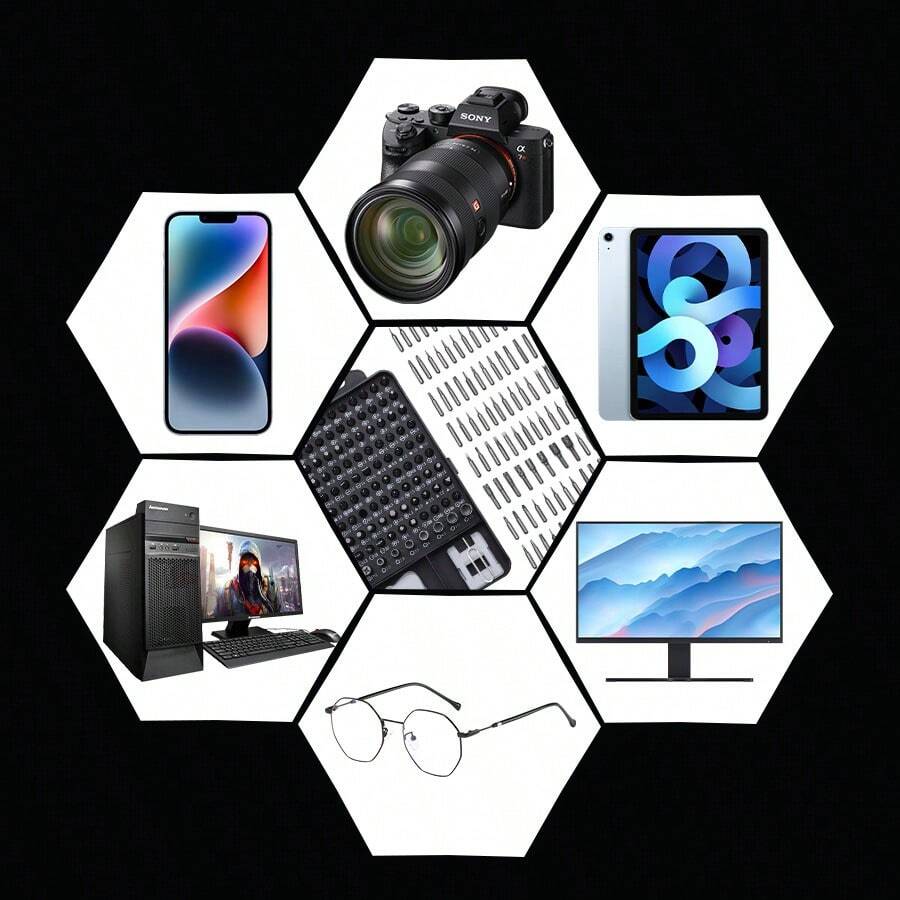 SHOULI 117pcs/Set Screwdriver Set With Toolkit, Used For Assembling And ...