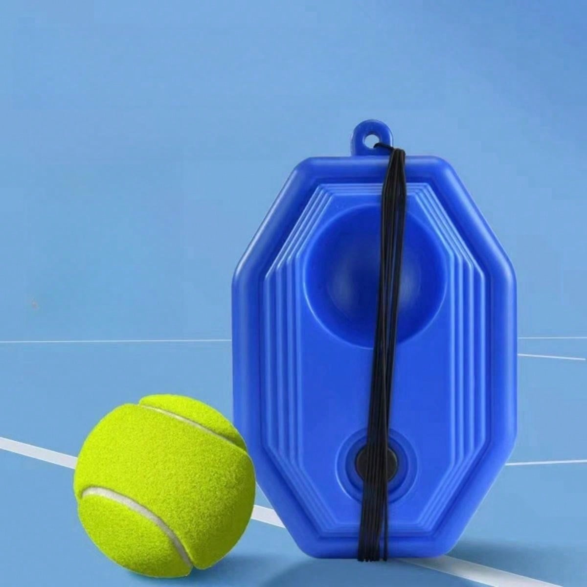 Tennis Racket Tennis Trainer Single Player With String Rebound Base ...