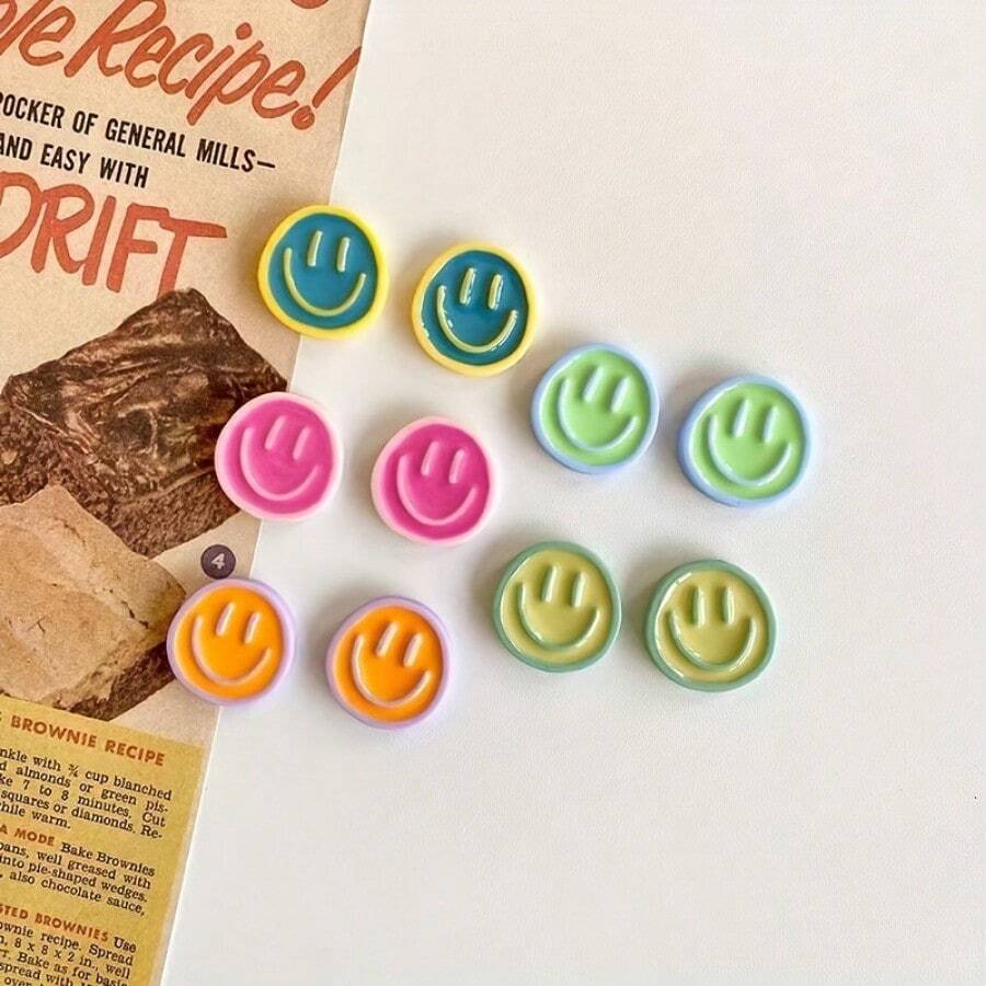 SHEIN X Jess 10pcs Fridge Magnets, Cartoon Fridge Magnets, Kawaii ...