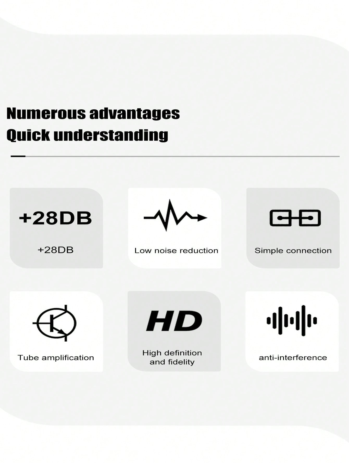 Dynamic Microphone Amplifier With Strong Noise Reduction And Gain For ...