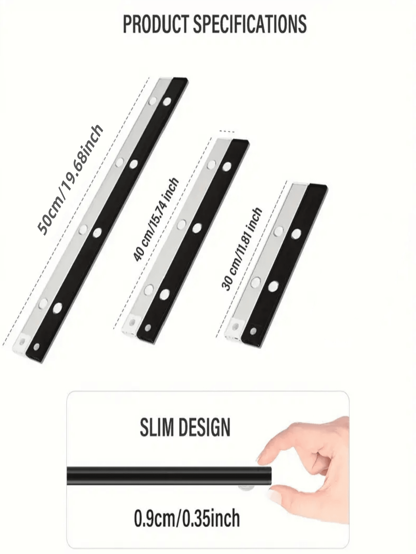 Illuminate Your Life, 3 Colors Ultra Thin Smart Led Motion Sensor Light ...