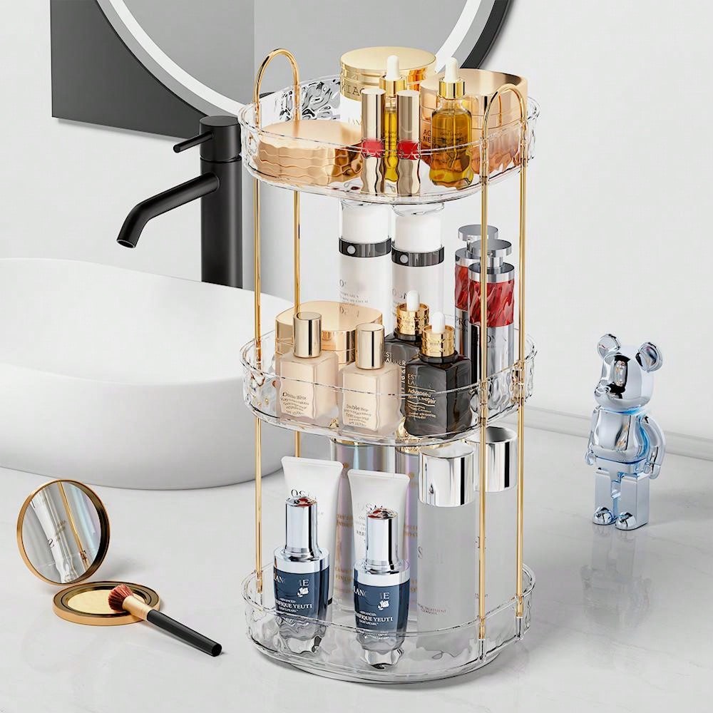 Rotating Bathroom Shelf, Toilet Bathroom Storage Rack, Washbasin ...