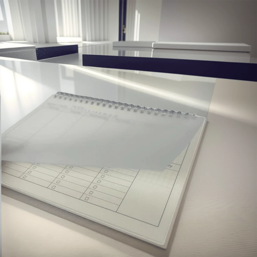 Time Management Schedule, Self-Discipline Table, Study Plan, Attendance ...