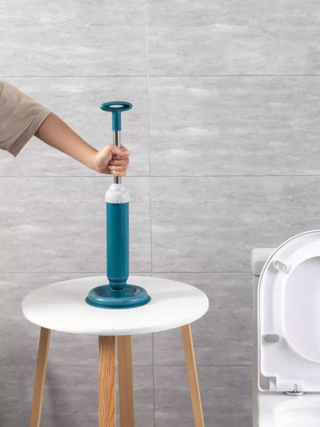 Toilet Unclogger, Leather Scraper, A Professional Tool For Sucking Out ...