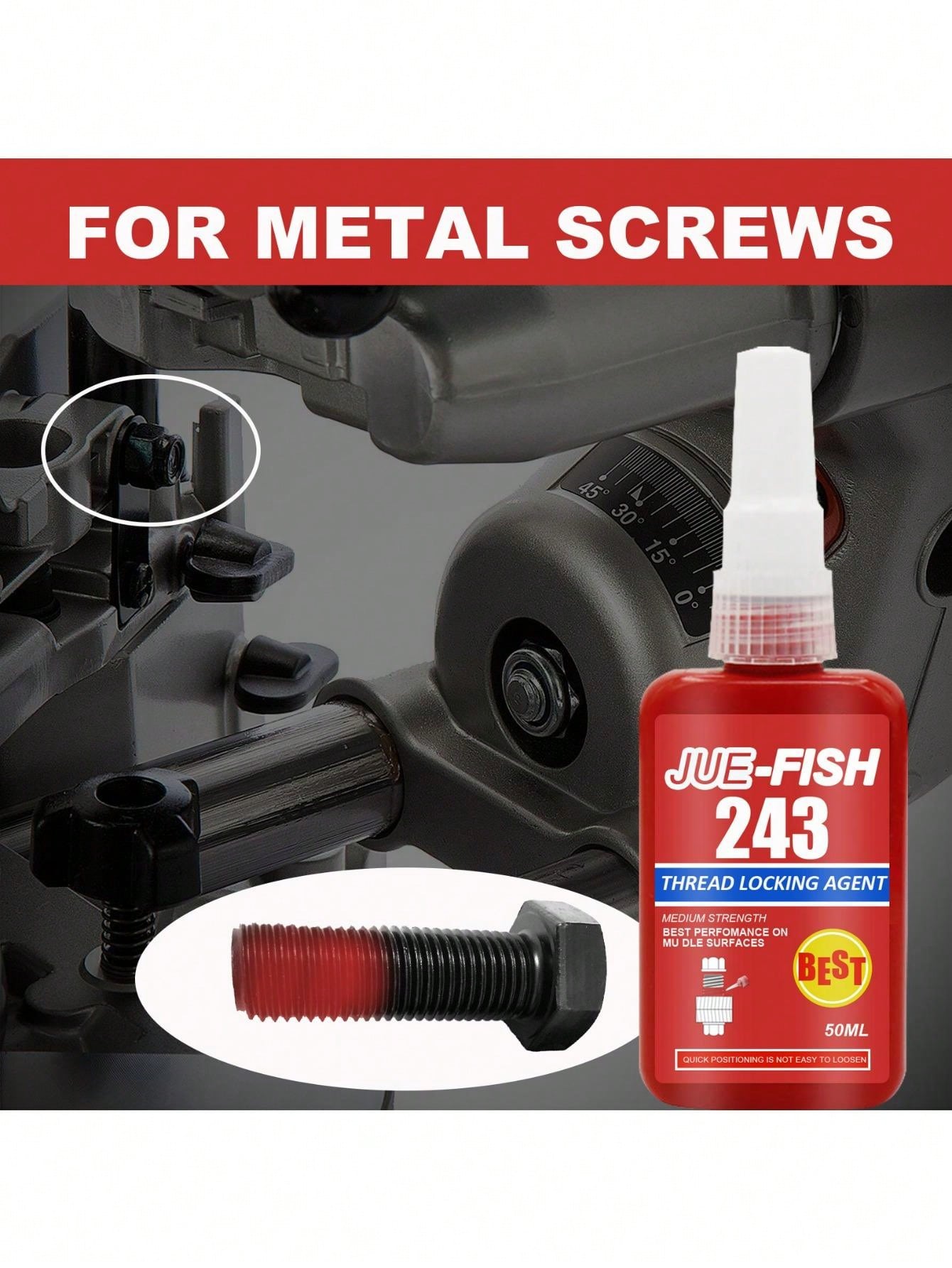 One Piece Of Liquid Raw Material With Liquid Pipe Thread Anaerobic Anti ...