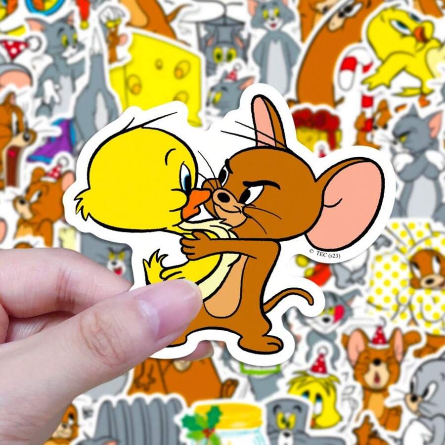 WB 50PCS Warner Bros. Officially Licensed Stickers Aesthetic Cartoon ...